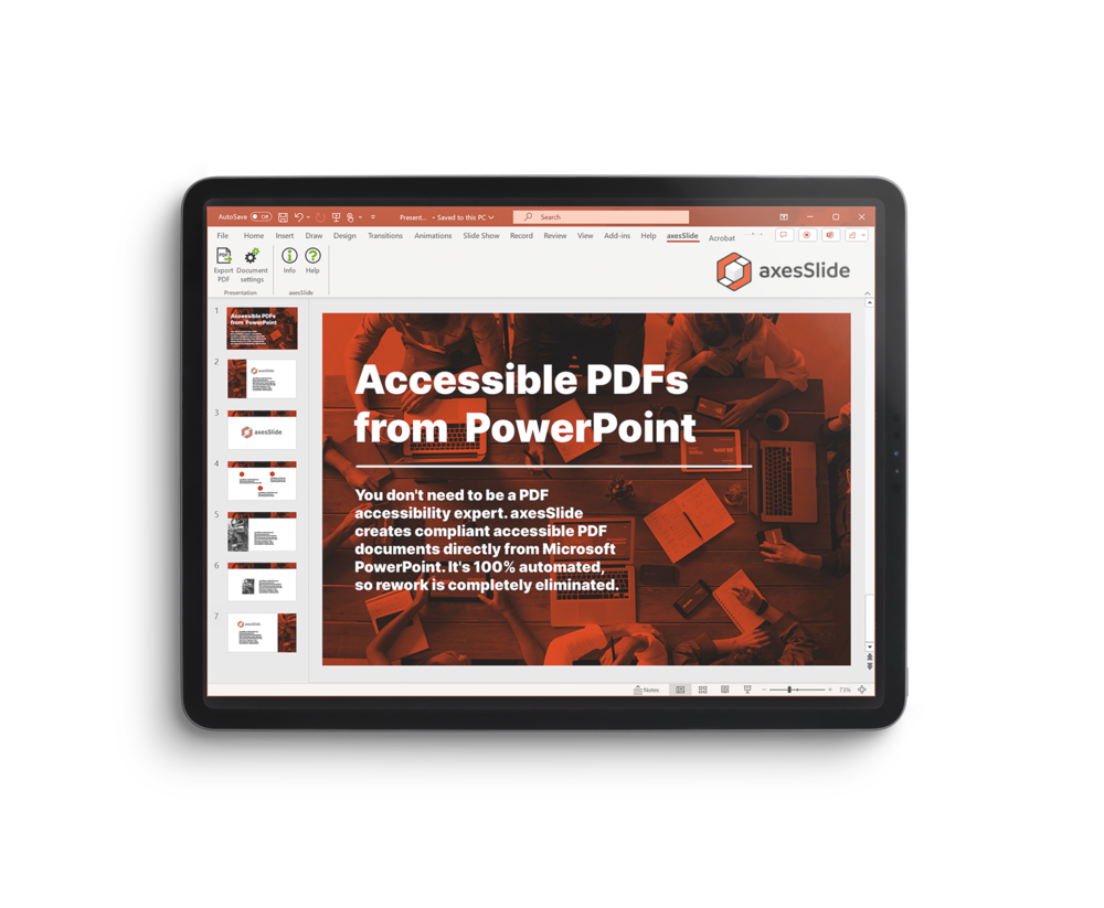 Buy software for accessible documents - axes4